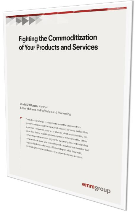 Fighting the Commoditization of Your Products and Services